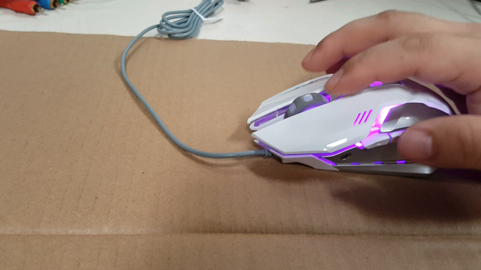 Amazon.com: LENRUE Wired Gaming Mouse with LED Optical, 4 DPI ...