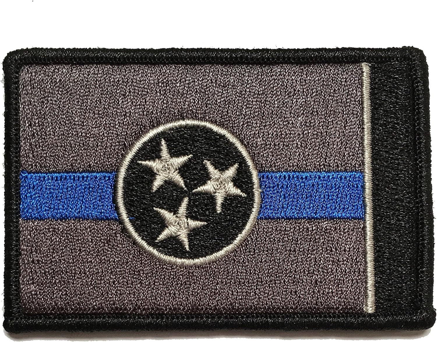 Amazon.com : Subdued Thin Blue Line Tennessee State Flag Patch : Garden & Outdoor