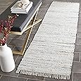 Amazon.com: Safavieh Rag Rug Collection RAR121G Hand Woven Ivory and ...
