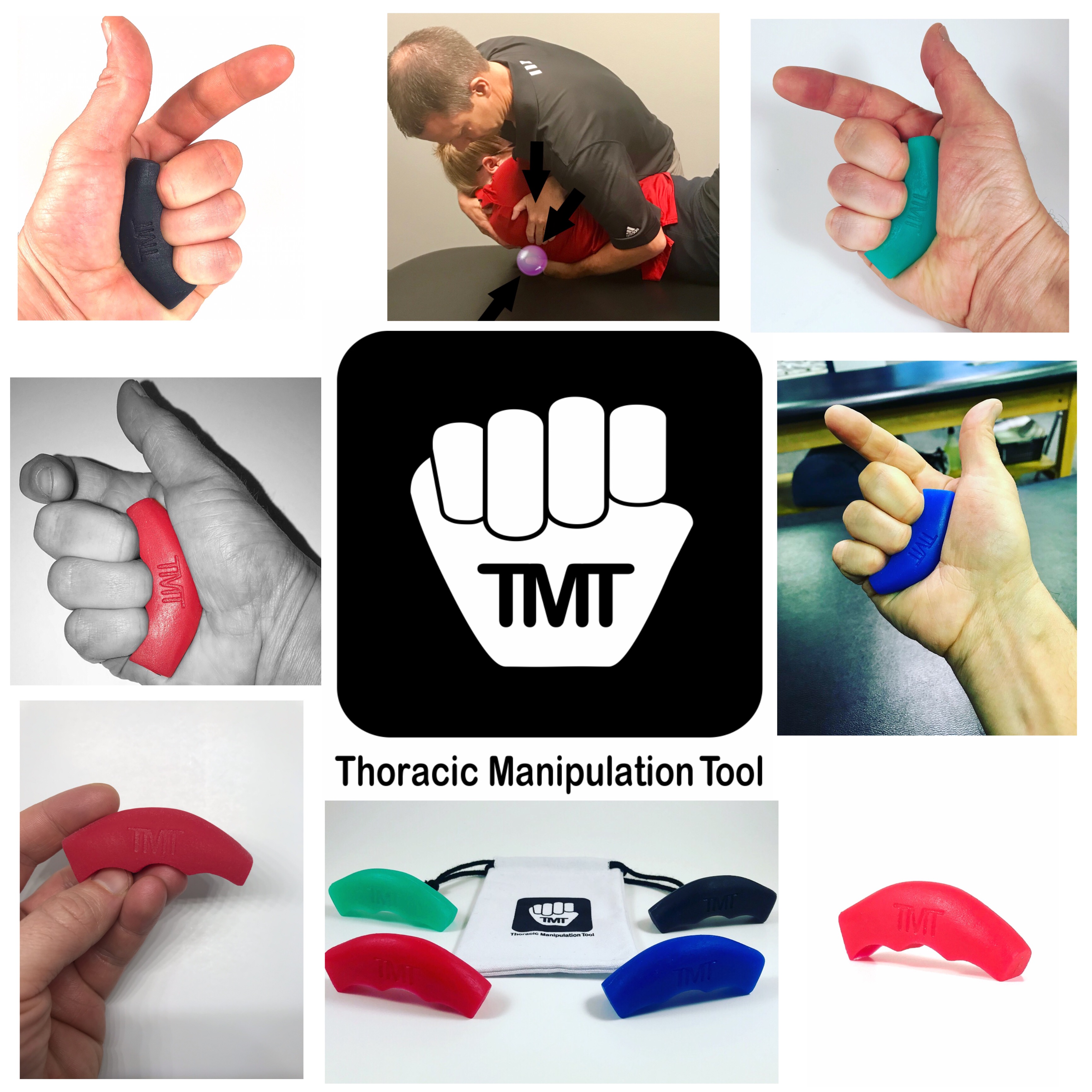 Watch Thoracic Manipulation Tool ﹙TMT﹚ hand placement and thoracic ...