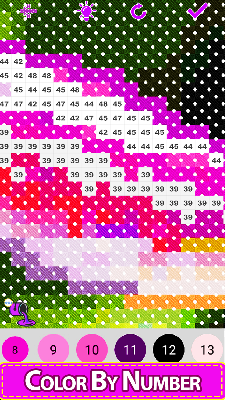 Animals Cross Stitch - Pixel Art , Paint by Number , Sandbox Coloring ...