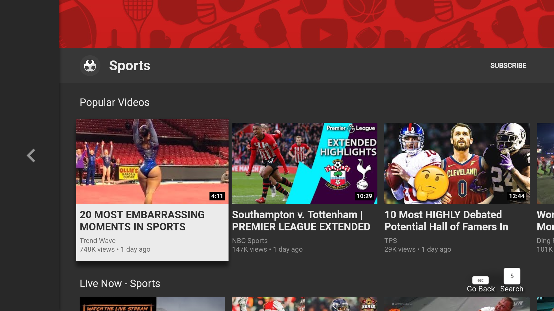 Sports For YouTube : Amazon.ca: Apps for Android