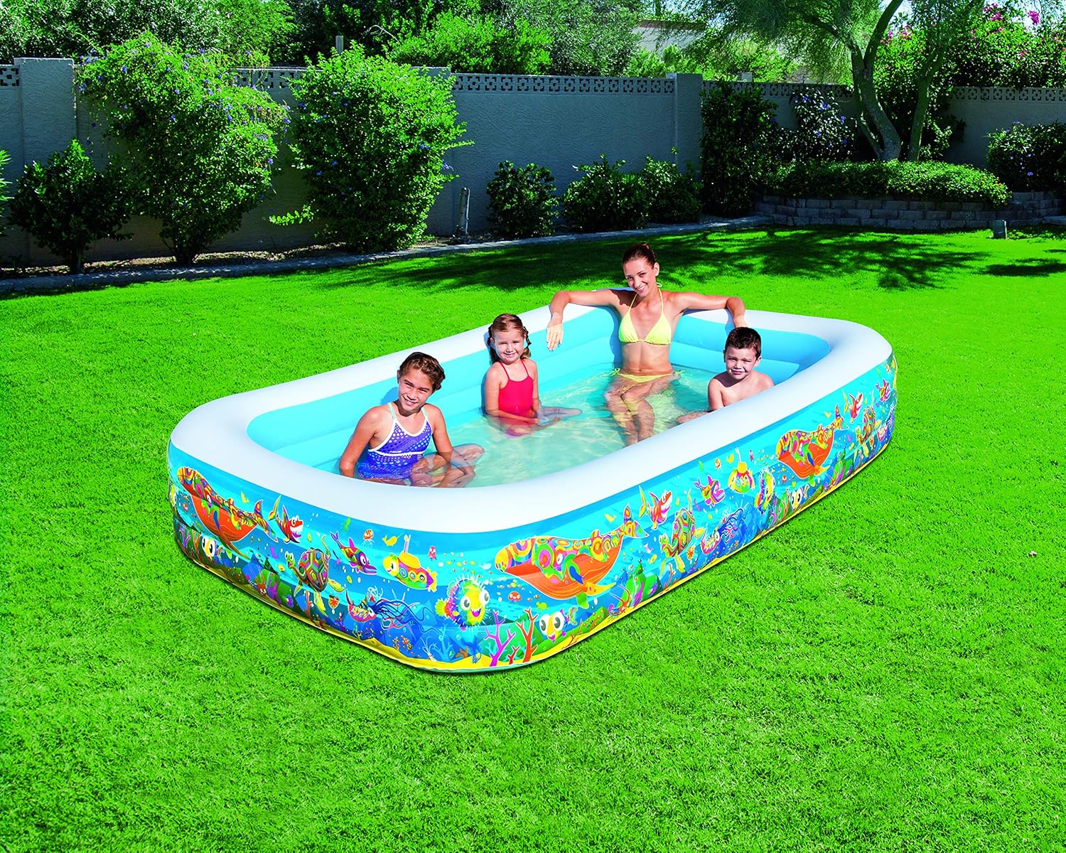 Bestway 120 x 72 x 22-inch Play Pool, White - BigaMart