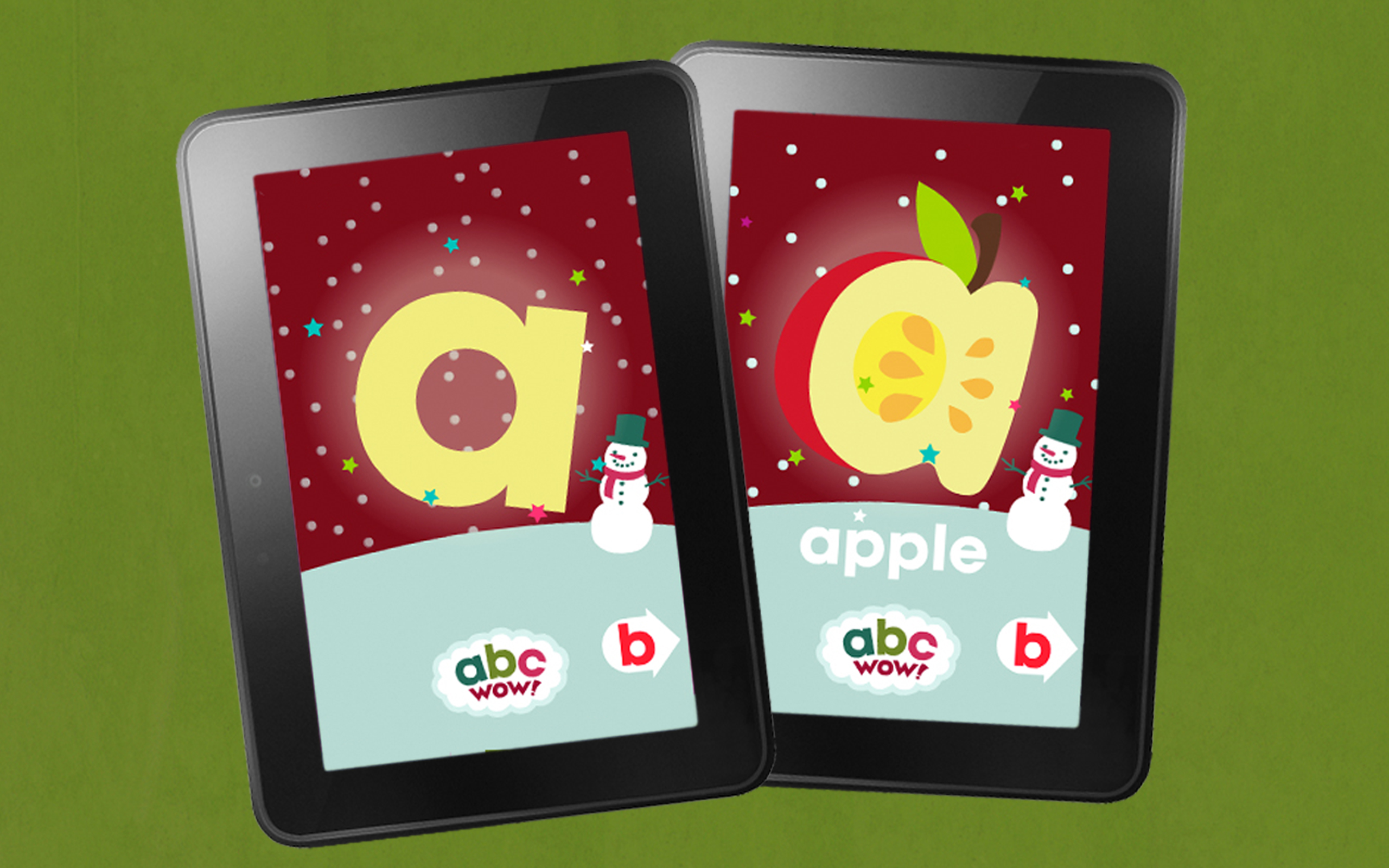 Amazon.com: abc WOW Christmas! - Holidays Alphabet Flash Cards ...