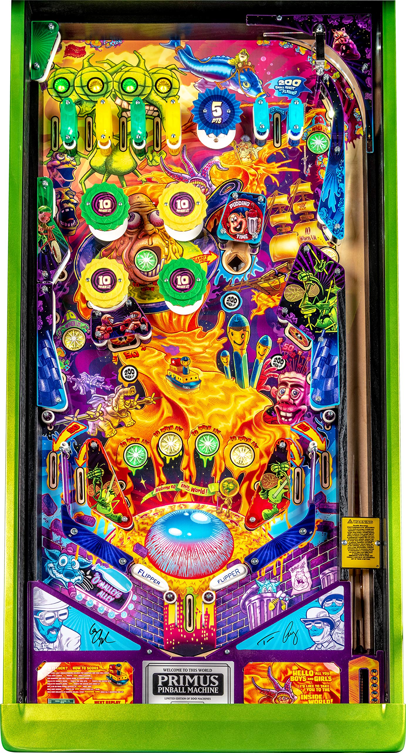 Stern Pinball Primus Arcade Pinball Machine, Limited Run Edition on ...
