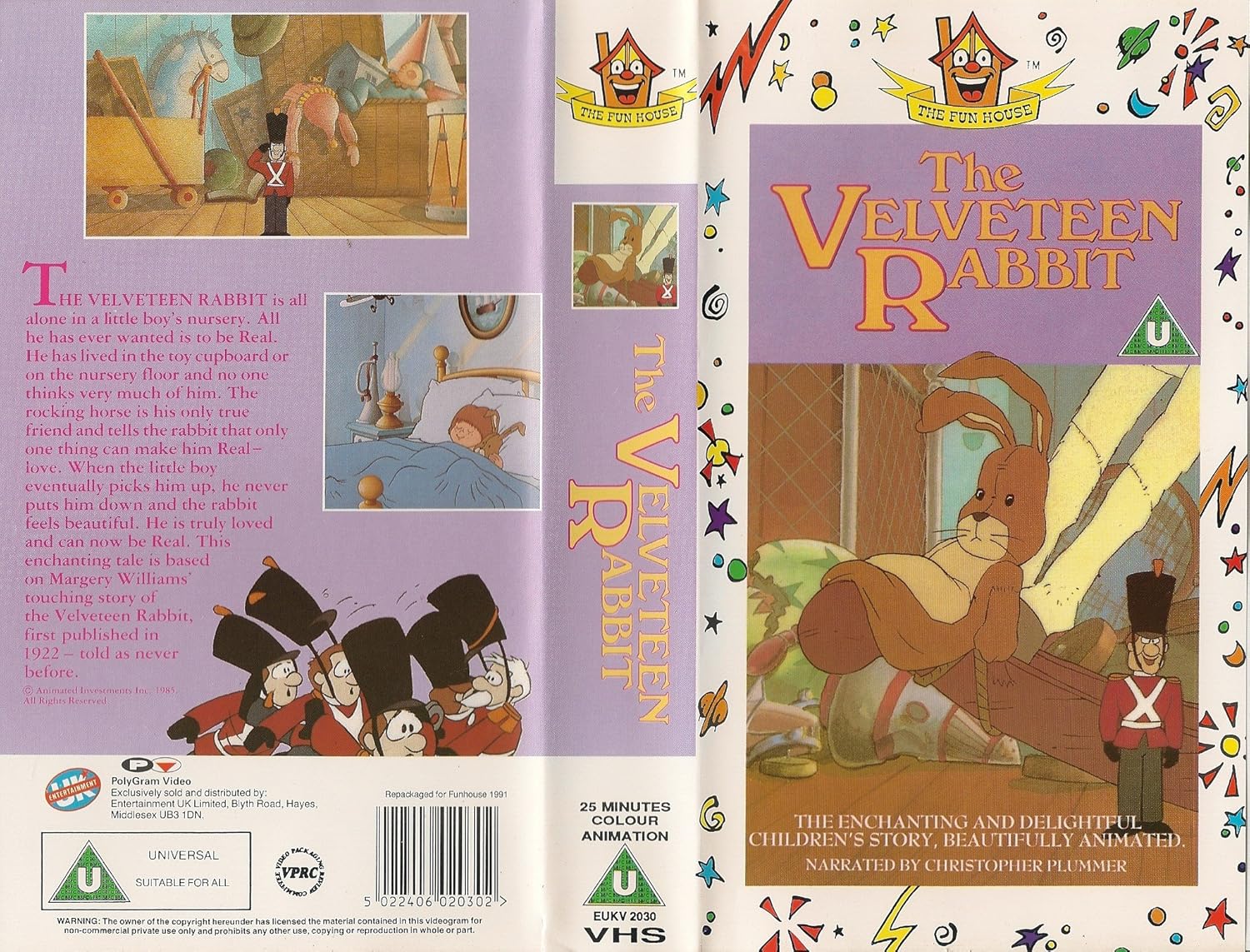 Amazon.com: The Velveteen Rabbit [VHS]: Josh Tenney, Marie Osmond ...
