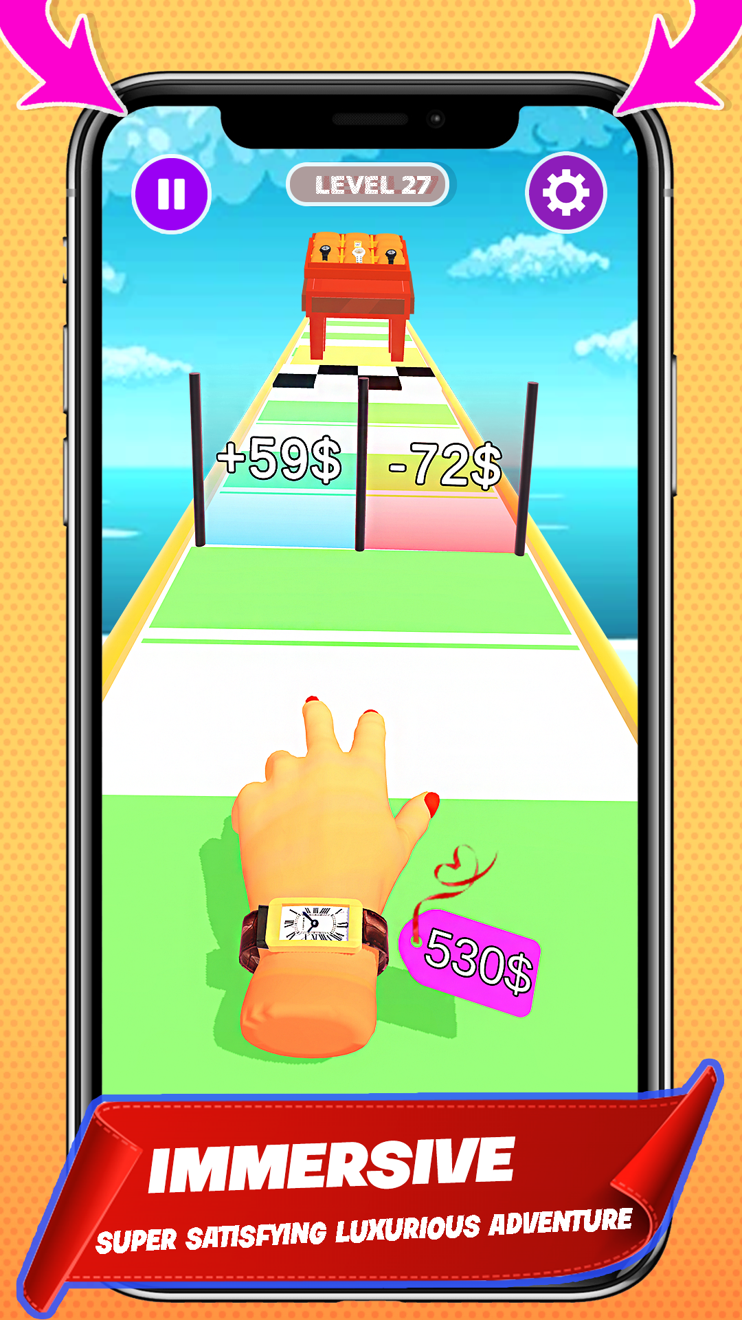 Luxury Wrist Watch Progression 3D Fun Run Game: Evolve Luxury and ...