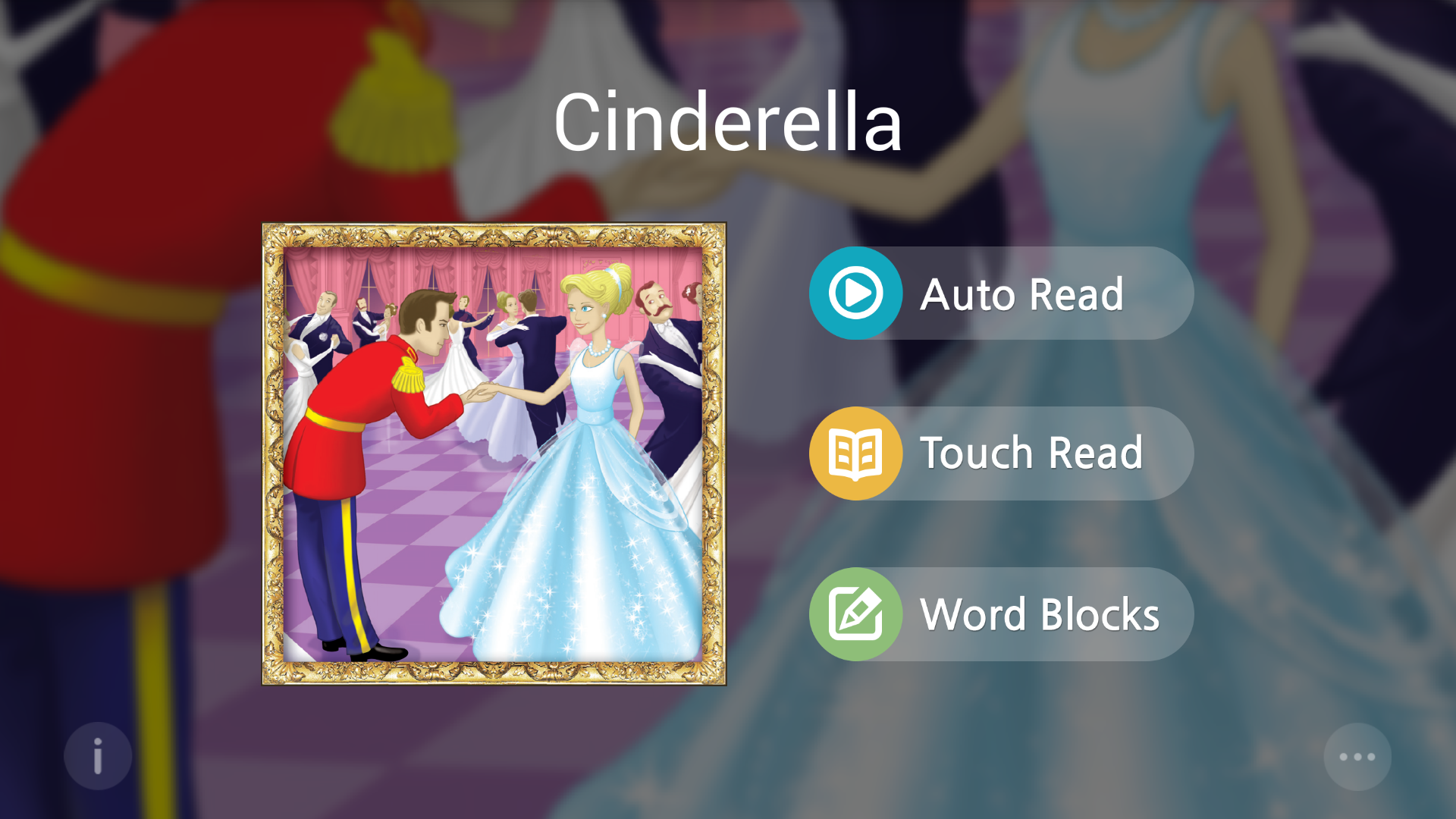Cinderella - Interactive Storytelling and Reading:Amazon.co.uk:Appstore ...