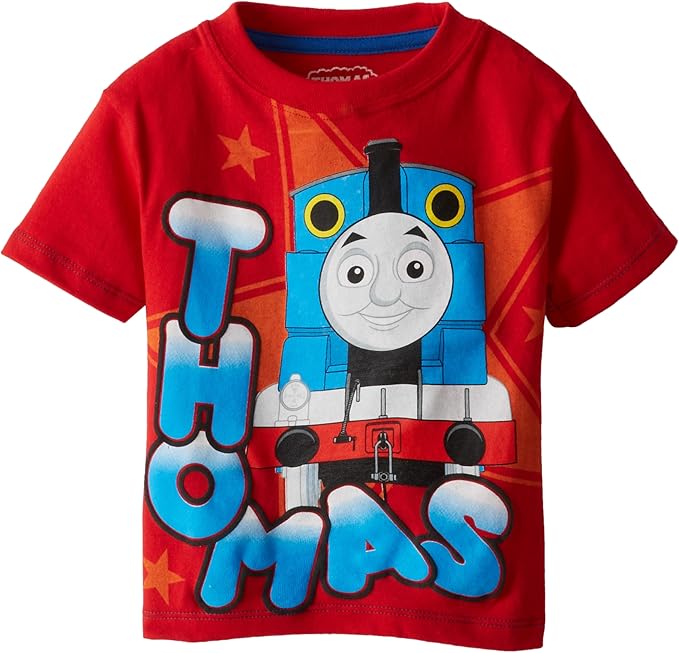 Amazon.com: Thomas & Friends Little Boys' Toddler T-Shirt, Red, 2T ...