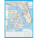 Amazon.com: Home Comforts Map - Us West Coast Counties Map Florida Road Cdoo vision Com ...
