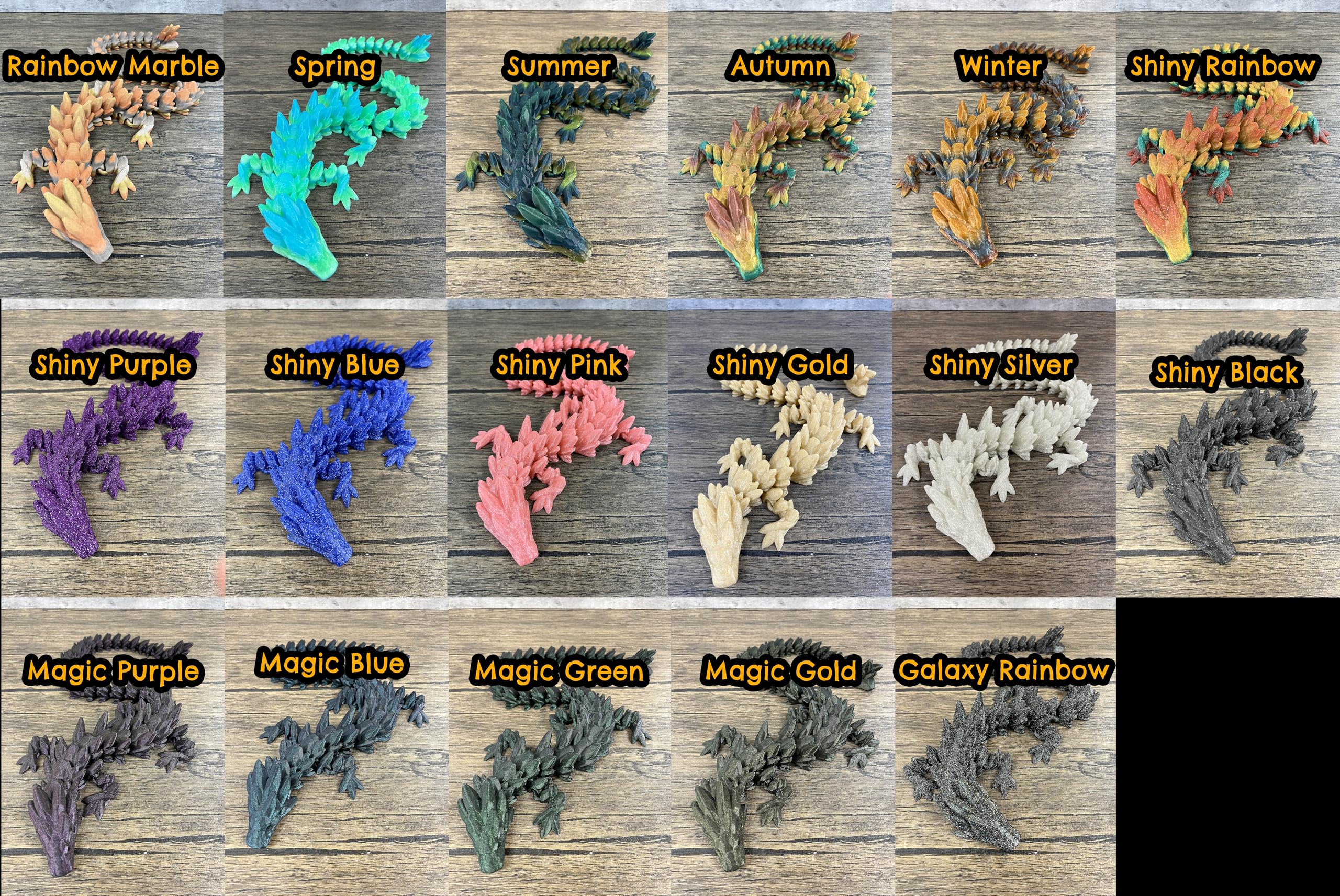 Mua MunnyGrubbers - XL 26" Crystal Dragon Fidget Toy - Heavy Duty - 3D ...