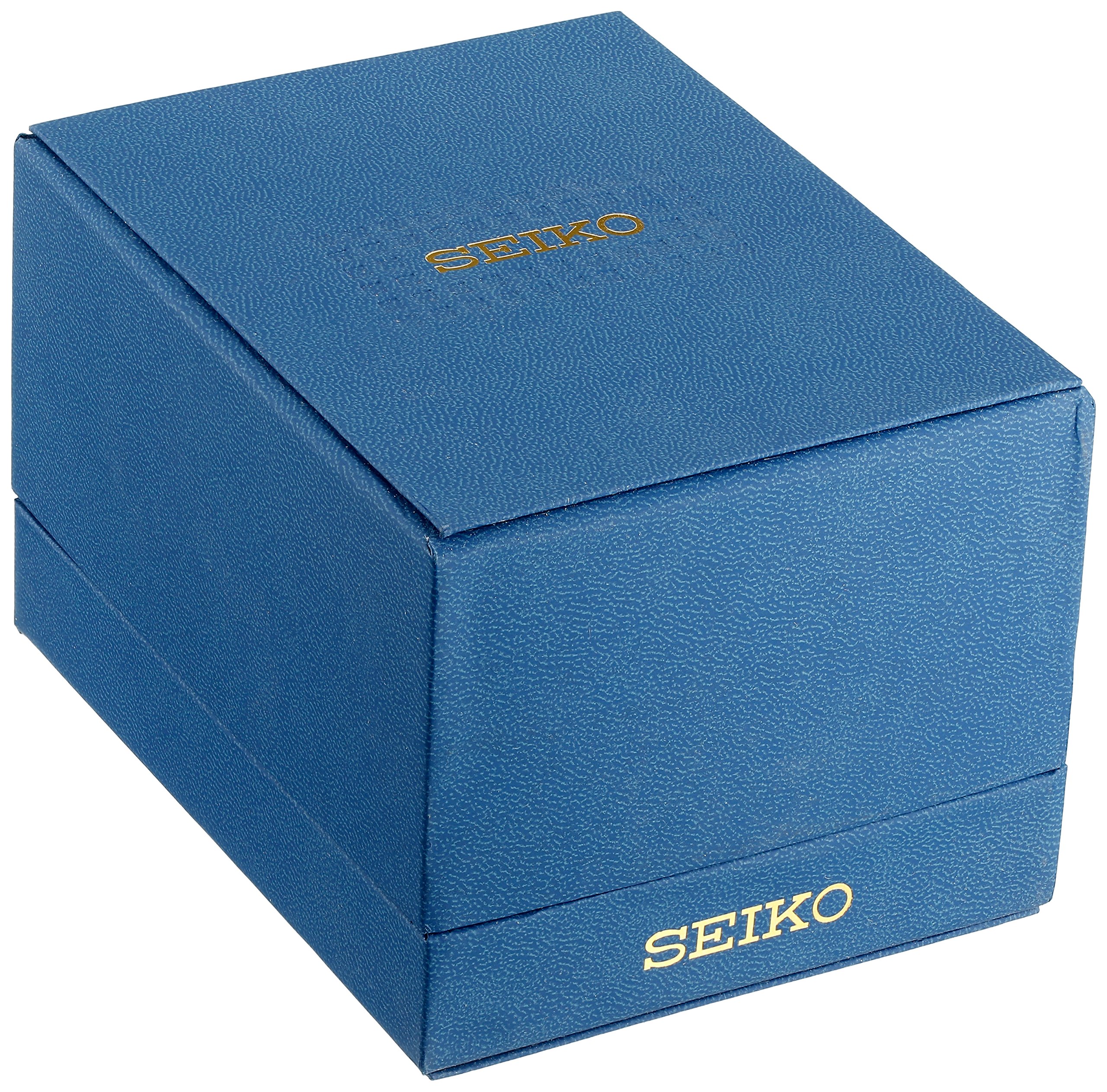 Mua Seiko Men's SUP896 Gold-Tone and Brown Leather Solar-Power Dress ...