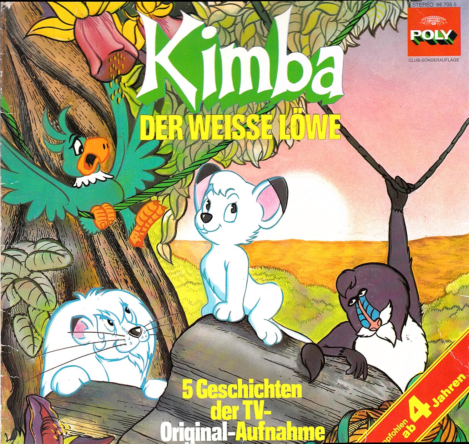 Kimba Der Weisse Löwe / 5 Geschichten / Club-Sonderauflage / 1977 ...