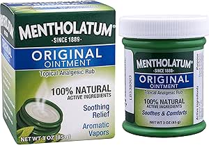 Amazon.com: Mentholatum Ointment, 3-Ounce (85 g) (Pack of 4) : Health ...