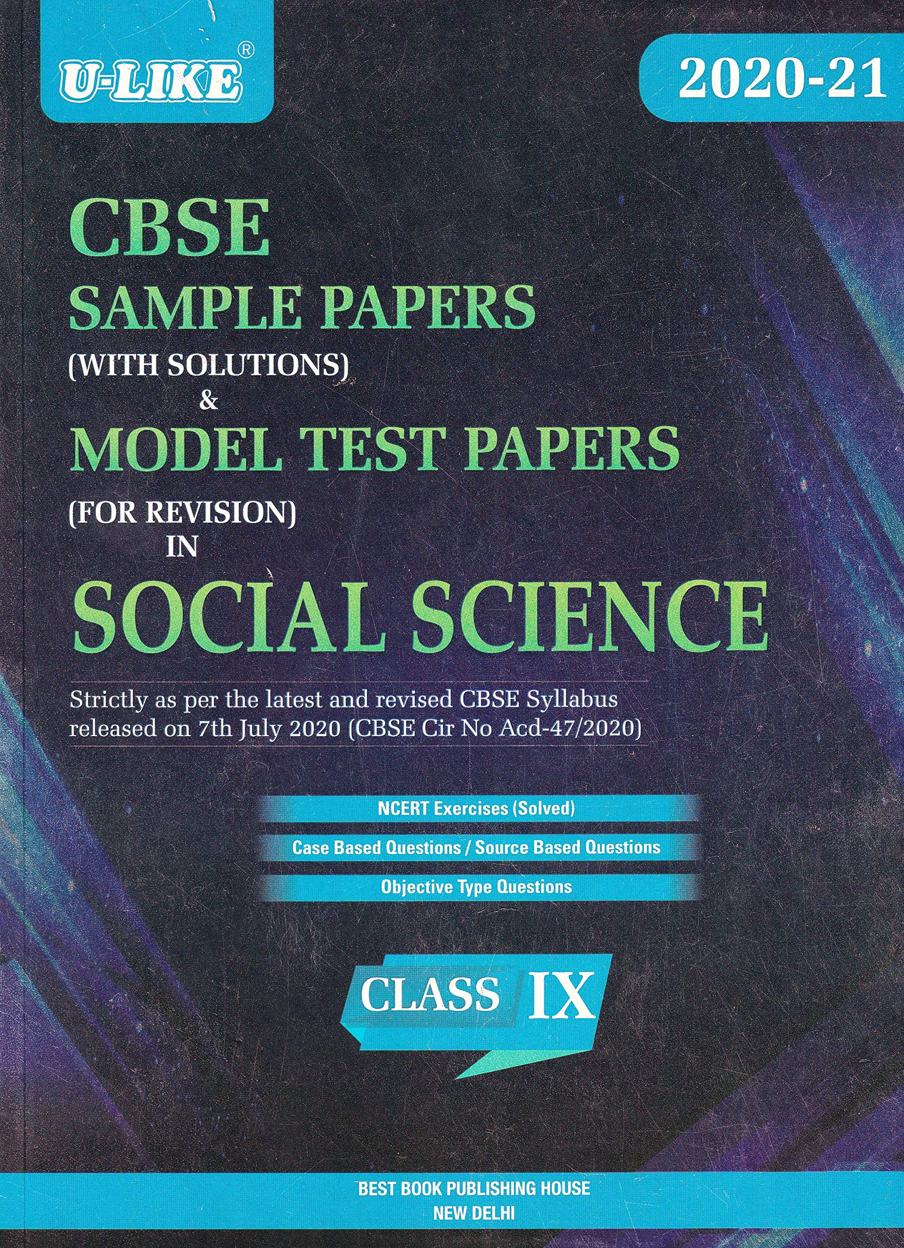 Cbse U Like Sample Papers With Solutions Social Science For Class 9 Cbse U Like Sample Papers With Solutions Social Science For Class 9