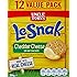 UNCLE TOBYS Le Snak Tasty Cheese Dip & Crackers Value Pack, 1 Box of 12 ...