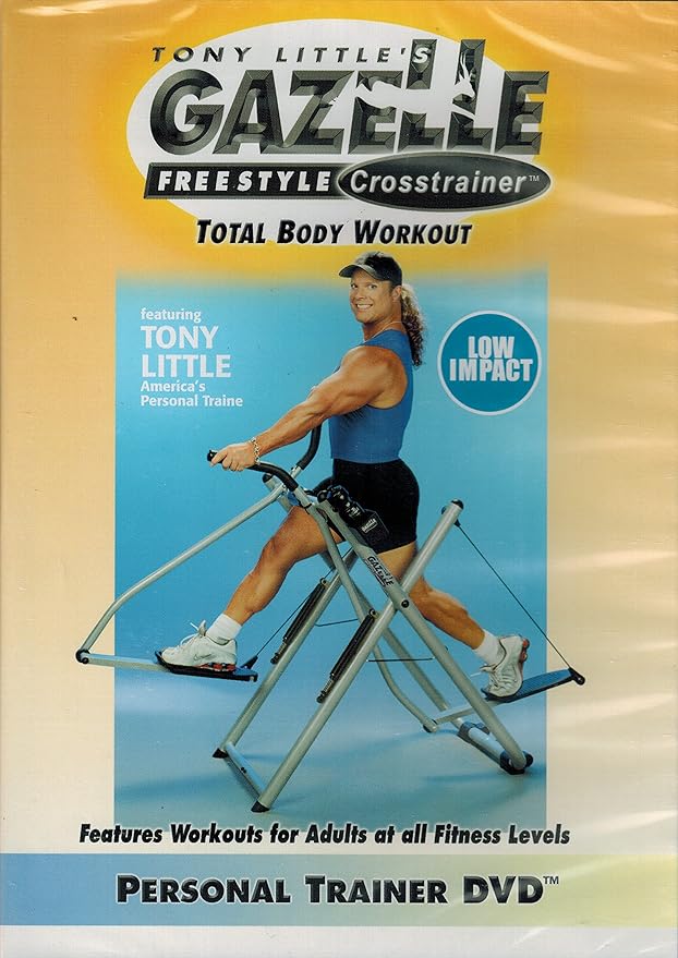 Tony Little's Gazelle Freestyle Crosstrainer Total Body Workout (low ...