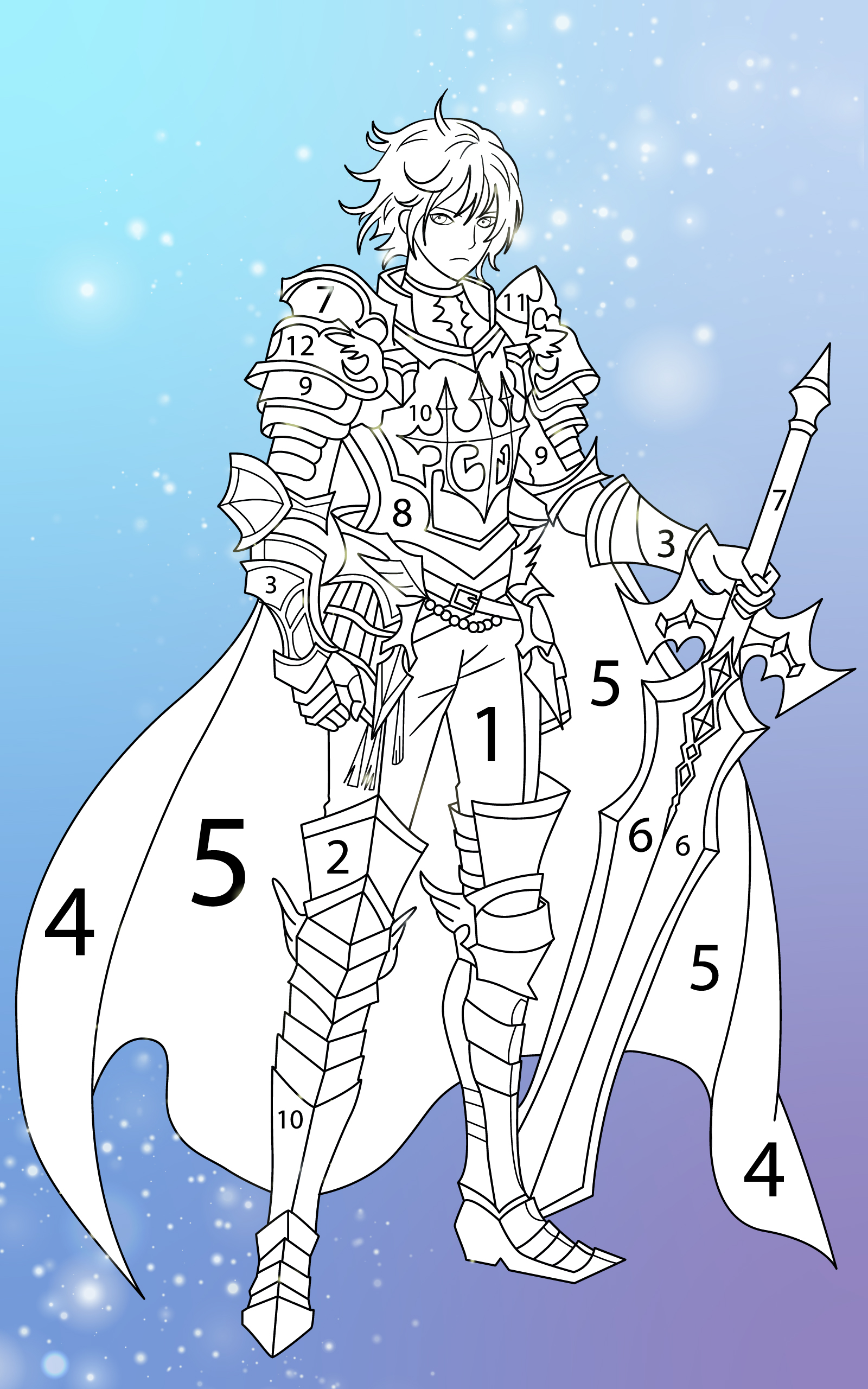 Anime Fantasy Color by Numbers:Amazon.com:Appstore for Android