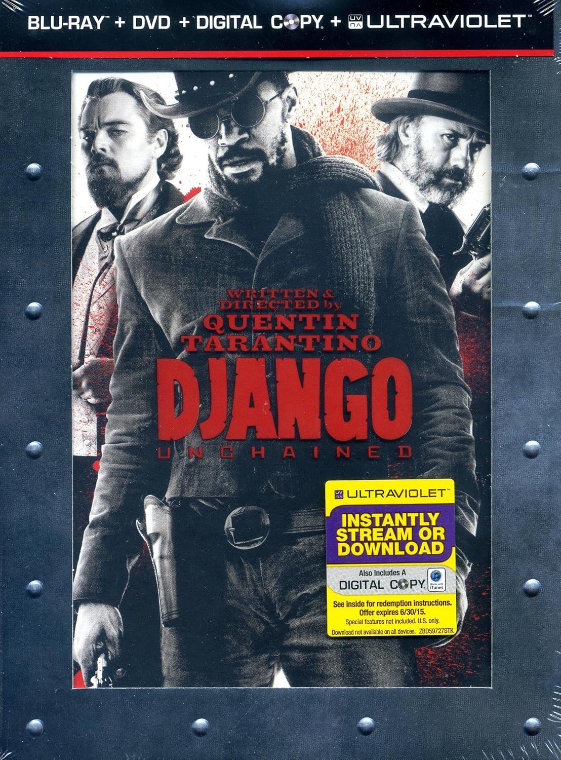 Amazon.com: Django Unchained [Blu-ray]: Jamie Foxx, Christoph Waltz, Leonardo Dicaprio, Kerry ...