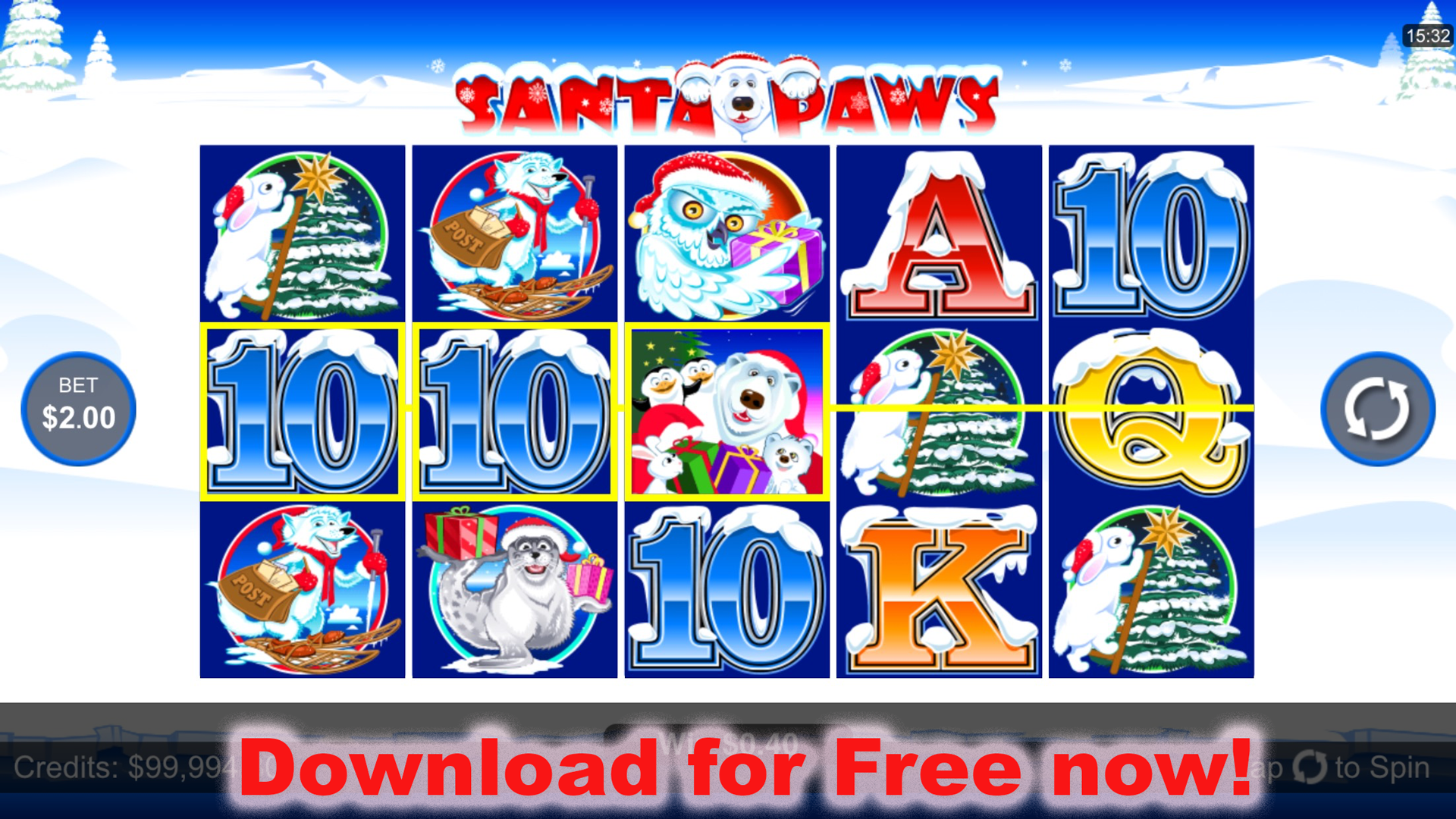 The Slots Machine Santa Paws - Slot everything about Santa and Paws ...