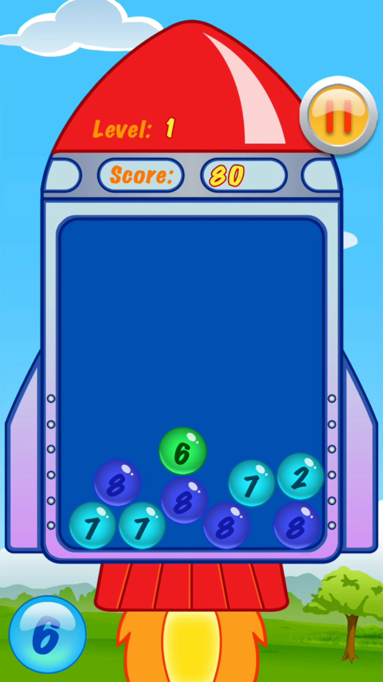 Number Bubble Rocket - Math Games for kids - App on Amazon Appstore