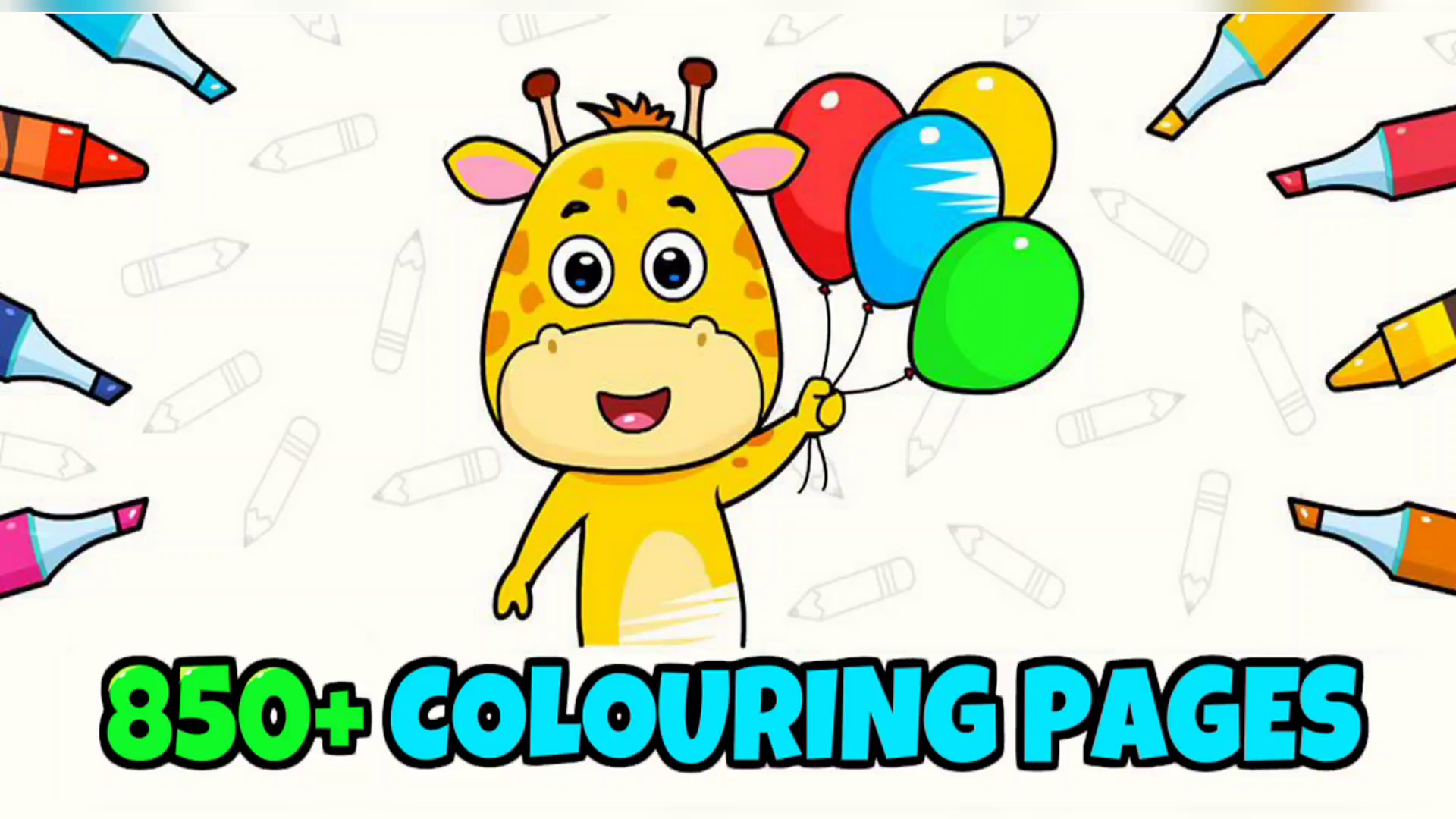 Colouring Games for Kids and Drawing Book for Toddlers - App on Amazon ...