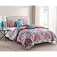 Amazon.com: VCNY Home King Comforter Set : Bohemian Style Paisley ...
