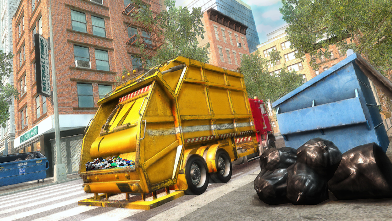 City Garbage Truck Simulator: Top Free Real Trash Dumper Truck Driving ...