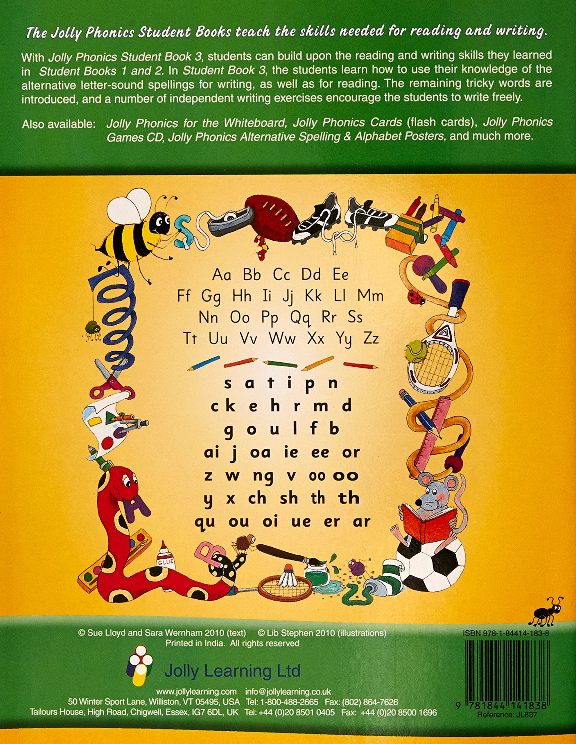 Mua Jolly Phonics Student Book 3 (Colour in Print Letters) Jolly ...