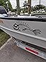 Amazon.com: 2 Skeleton Fish Boat Decals Large Fishing Graphic Sticker ...