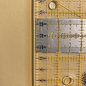 OfficeTree® Nählineal - Universallineal zum Nähen und Basteln mit ...