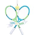 Amazon.com: Hallmark Game Set Match Tennis Christmas Ornament : Home ...