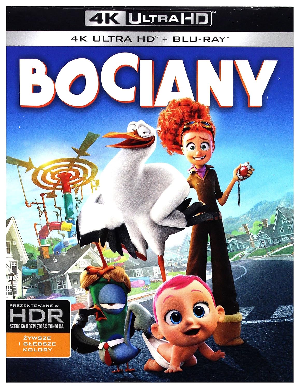 Amazon.com: Storks [Blu-Ray]: Andy Samberg, Kelsey Grammer, Keegan ...