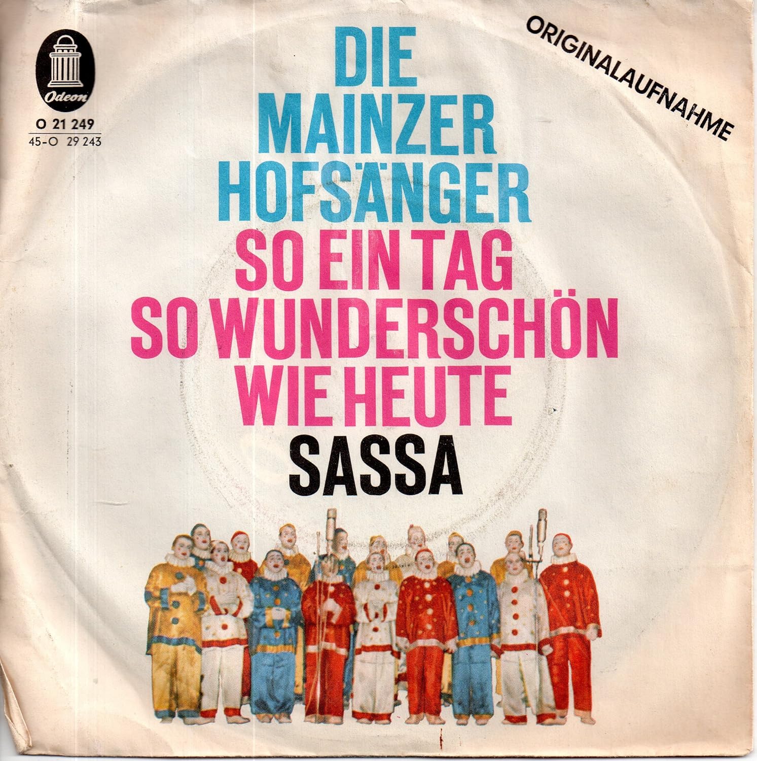 So ein Tag so wunderschön wie heute / Sassa: Amazon.de: Musik-CDs & Vinyl