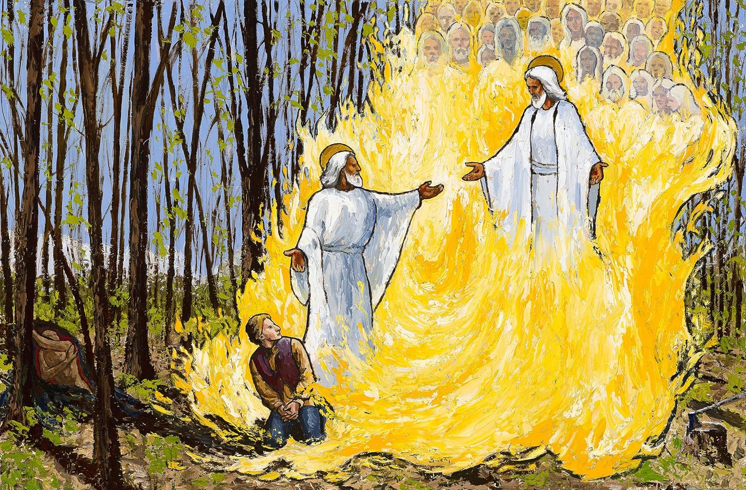 15 Beautiful Images of the First Vision | LDS Daily