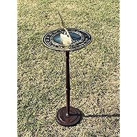Amazon.com: REDSKY TRADER Garden Sundial Pedestal Display Stand Indoor ...