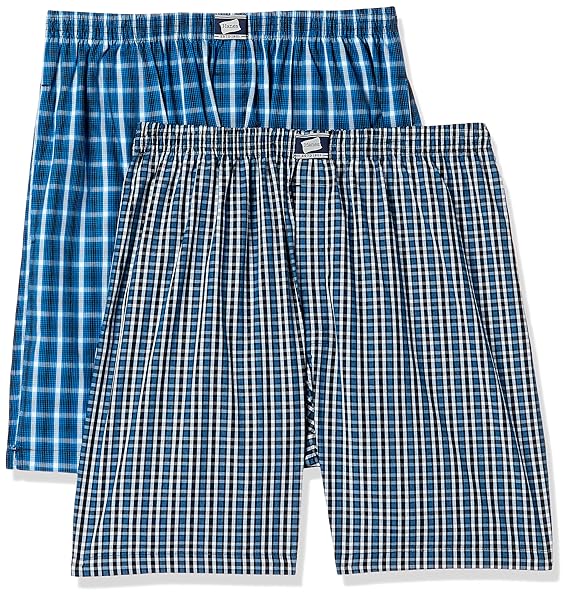 Buy Hanes Men's Checkered Boxers (Pack of 2) at Amazon.in