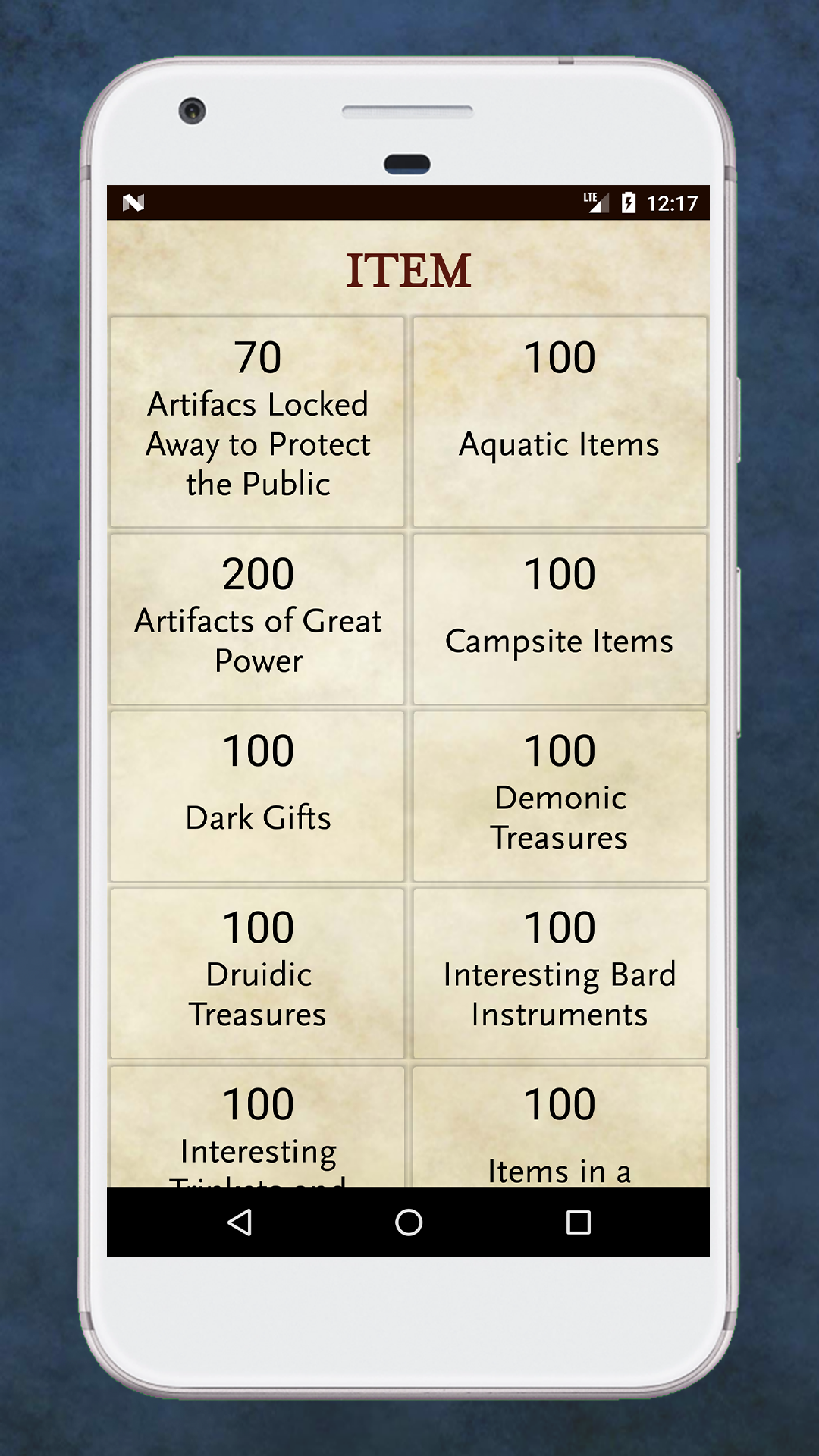 RPG Generator:Amazon.com:Appstore for Android