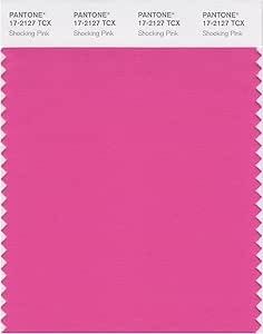 PANTONE Smart 17-2127X Color Swatch Card, Shocking Pink - House Paint ...