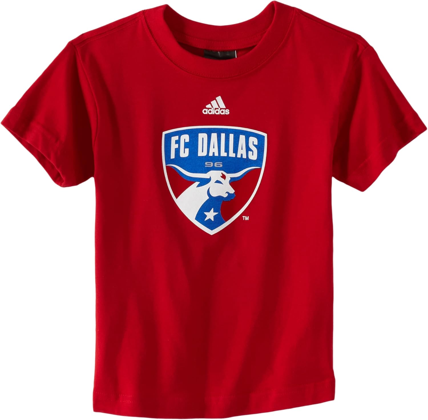 Amazon.com : MLS FC Dallas Team Logo Short Sleeve T-Shirt, Toddler ...