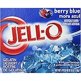 Amazon.com : Jell-O Gelatin Dessert, Berry Blue, 3-Ounce Boxes (Pack of ...
