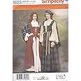 Amazon.com: Simplicity Sewing Pattern 3623 Misses Costumes, RR (14-16 ...
