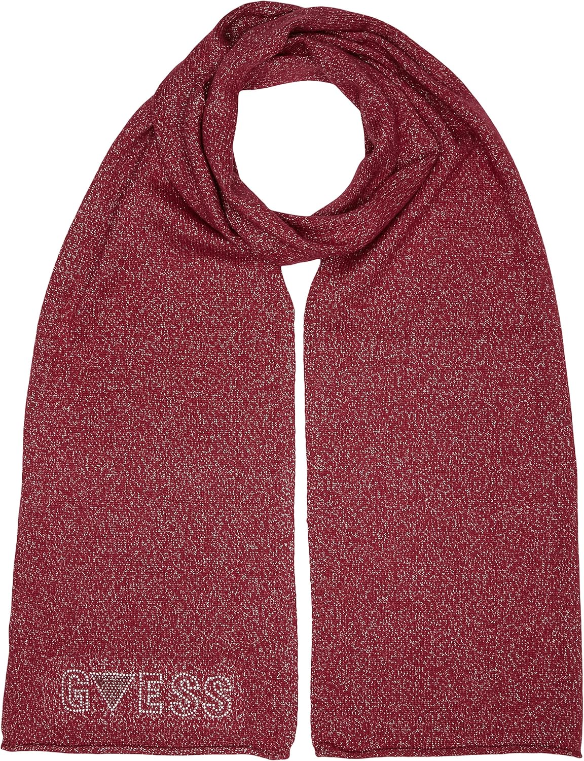 GUESS Women's Samoa SCARF-W63Z10Z0GM0 Scarf, Red (G529 Blossom Wine ...