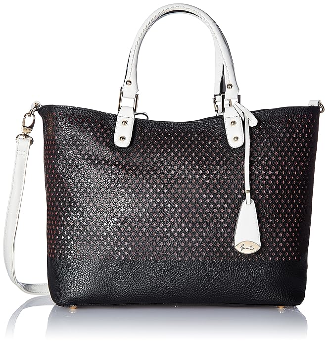 Buy Gussaci Italy Women's Handbag (Black) (GUS096) at Amazon.in