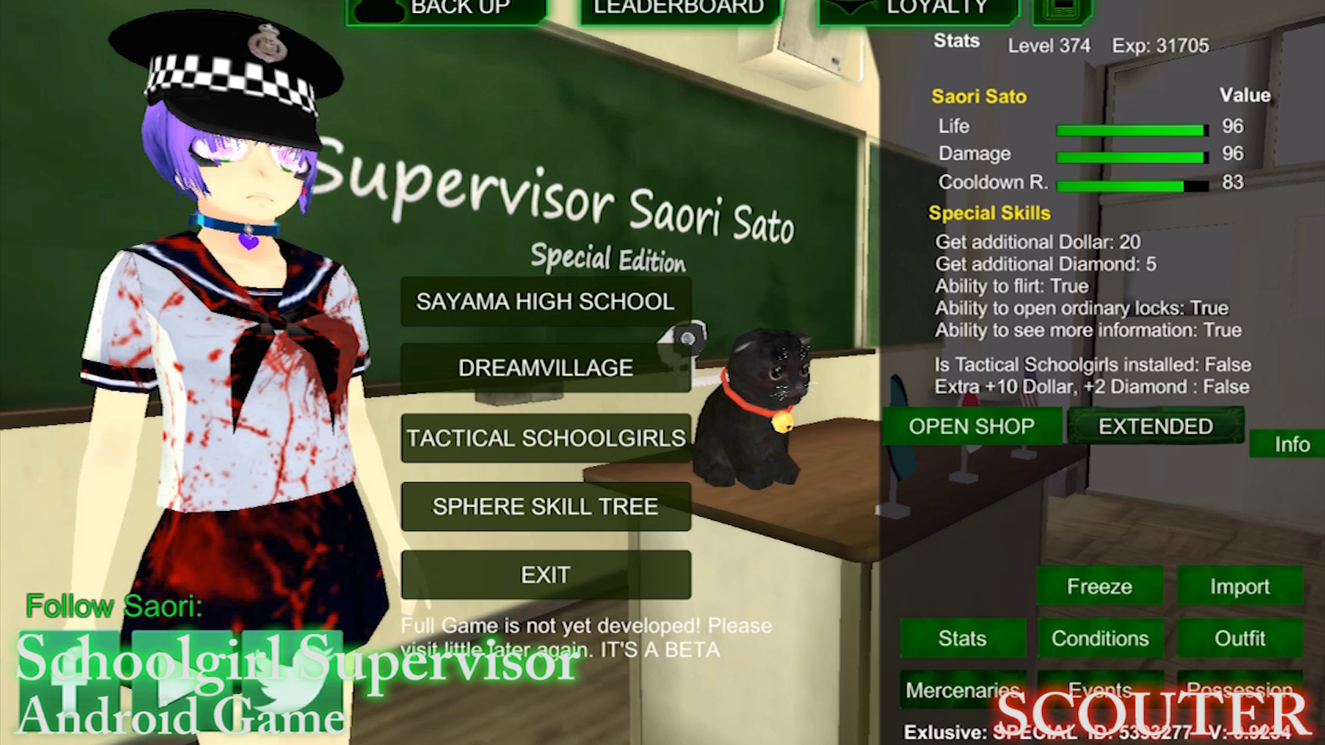 Schoolgirl Supervisor - Saori Sato - Wildlife - App on Amazon Appstore