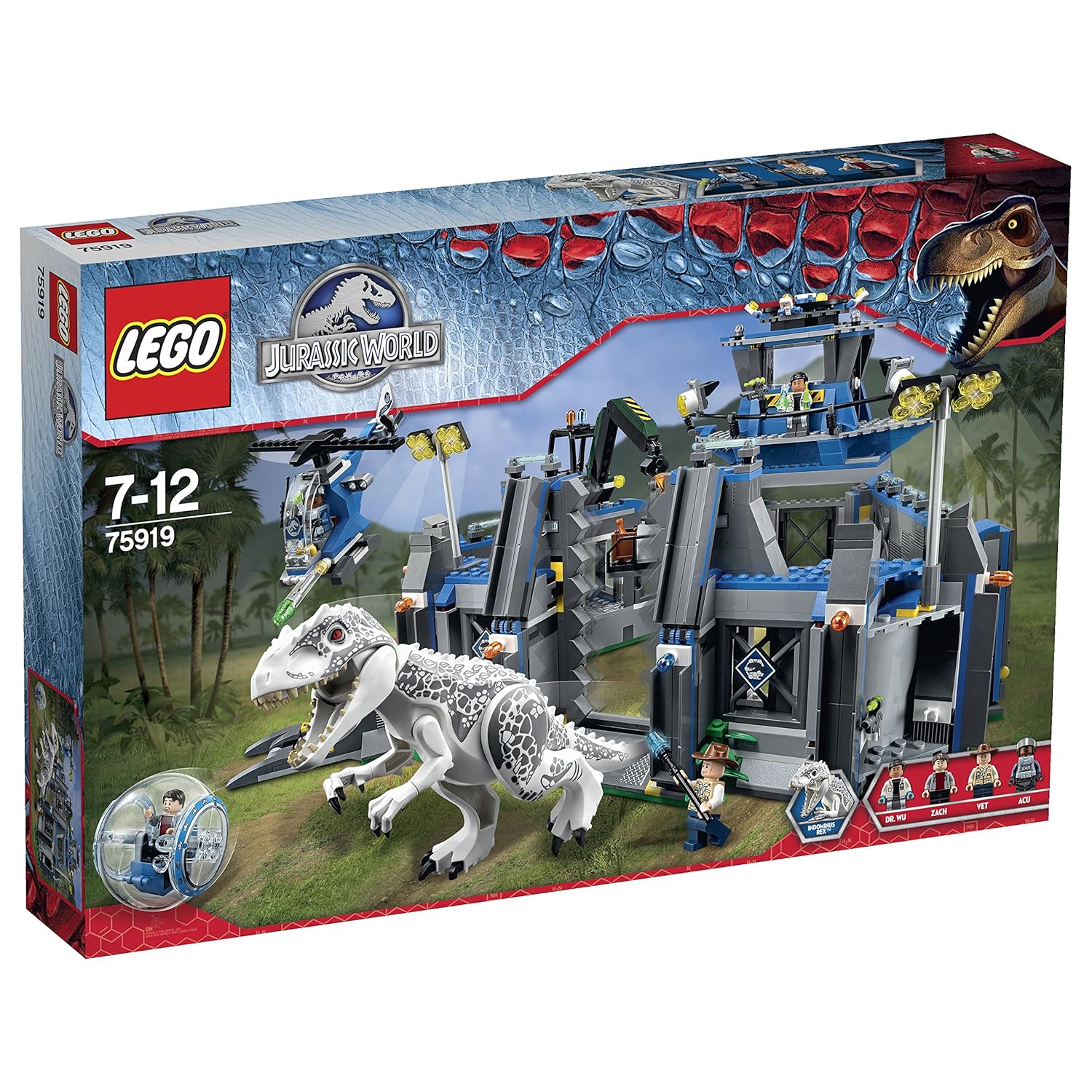 Buy Lego Indominus Rex Breakout, Multi Color Online at Low Prices in ...