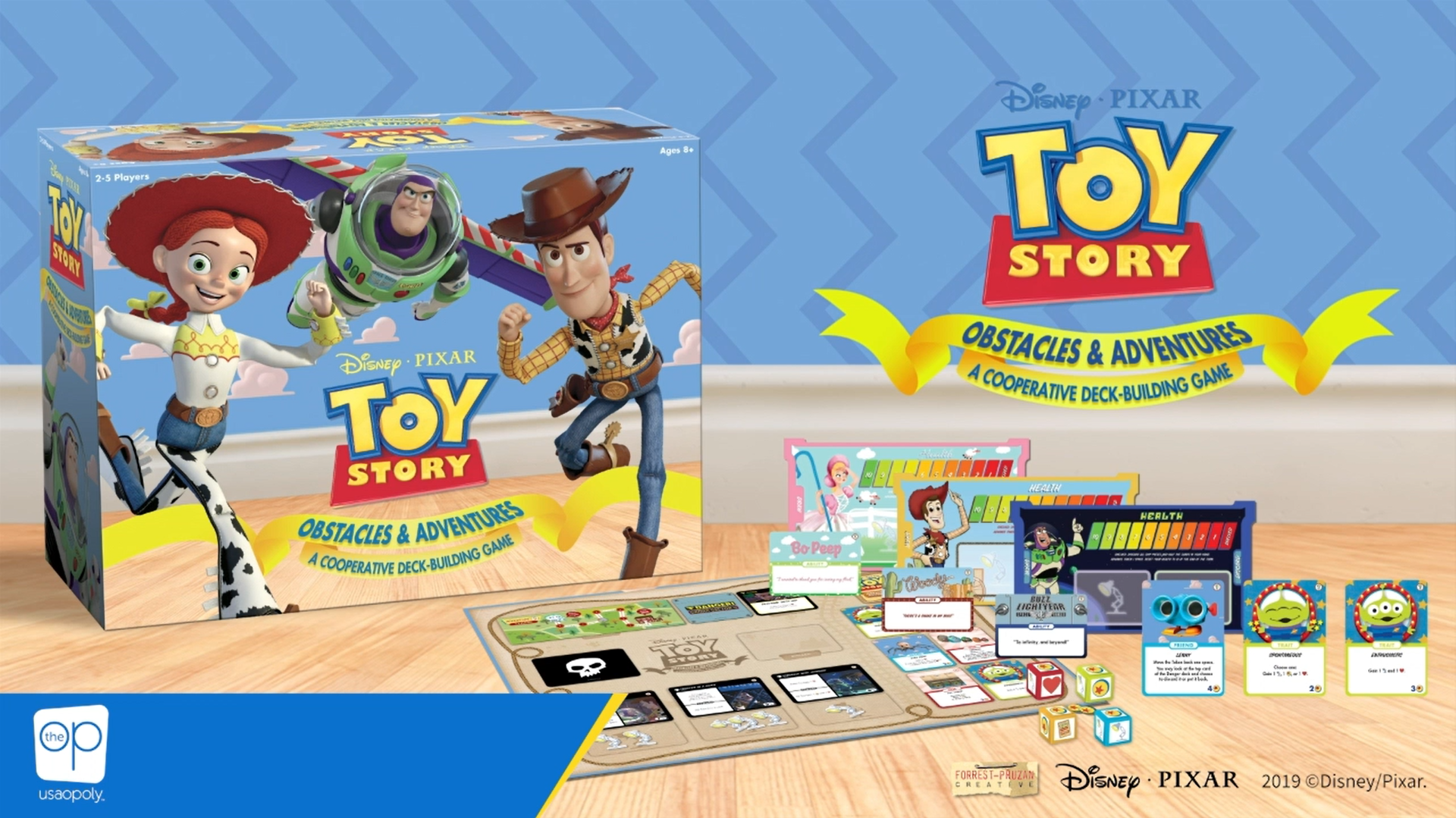 USAopoly USODB004578 Toy Story Obstacles and Adventures-A Cooperative ...