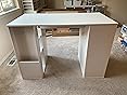 Amazon.com: South Shore Crea Counter-Height Craft Table with ...
