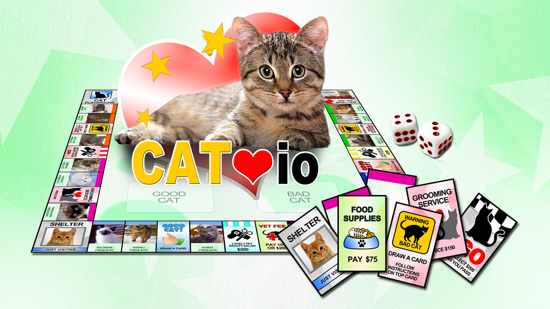 Cat io (Opoly-style board game): Amazon.com.br: Amazon Appstore