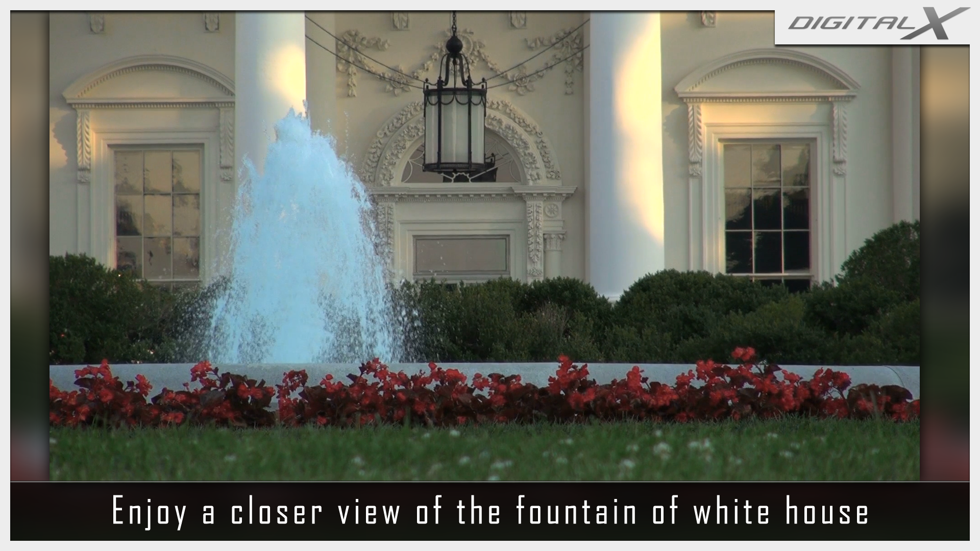 White House Fountain - The Beautiful Fountain of White House: Amazon.ca ...